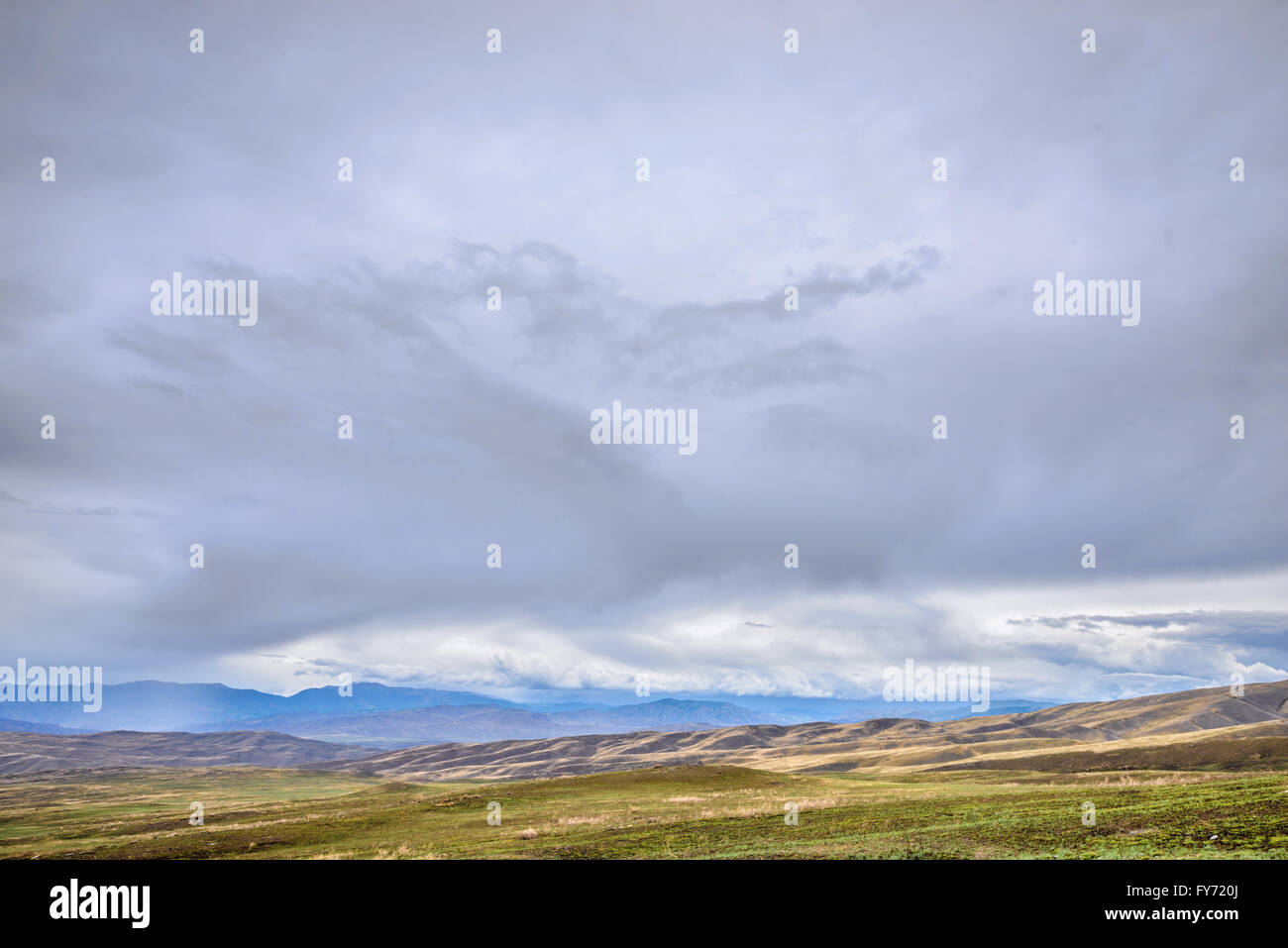 hazy sky landscape Stock Photo - Alamy
