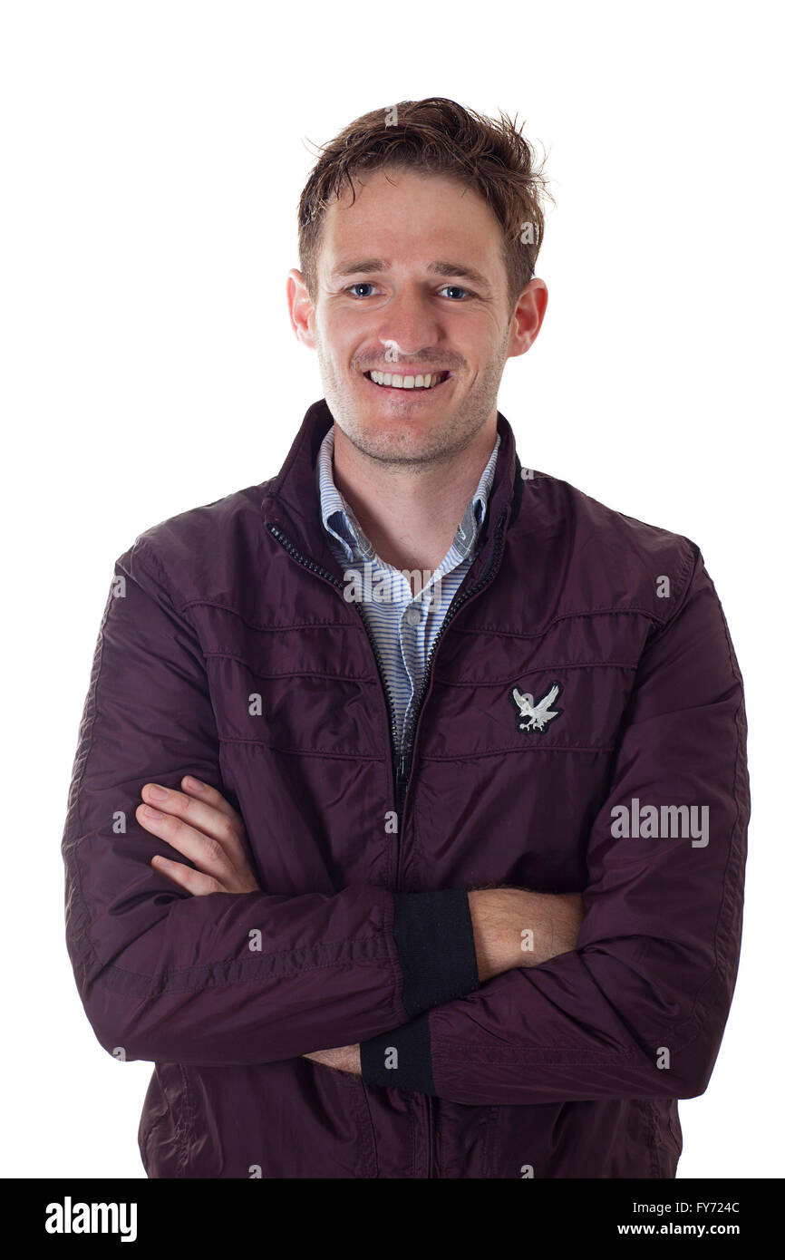 A studio portrait of a young South African man Stock Photo - Alamy