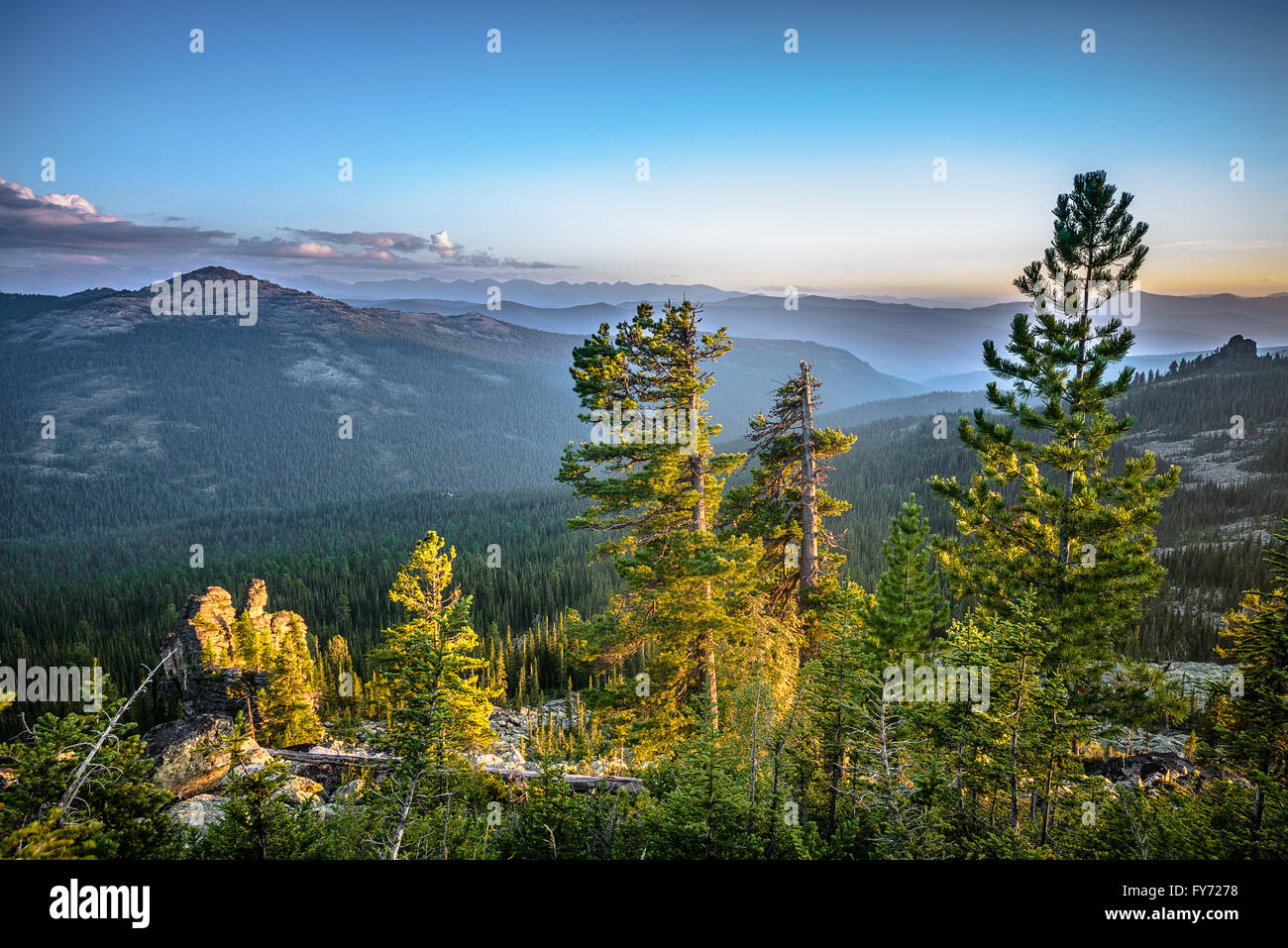 beautiful mountain landscape Stock Photo - Alamy