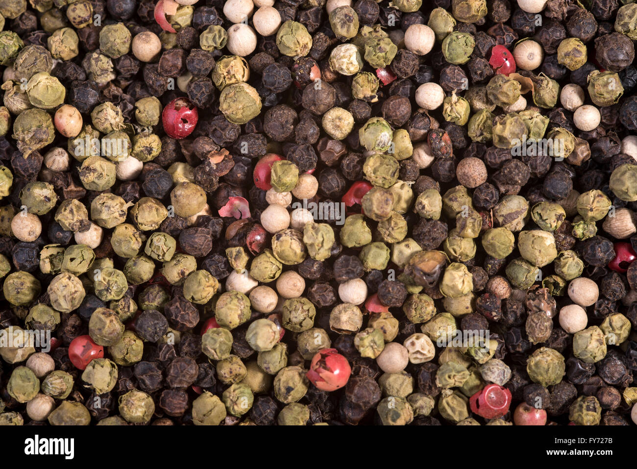 a picture of colorful peppercorns Stock Photo - Alamy