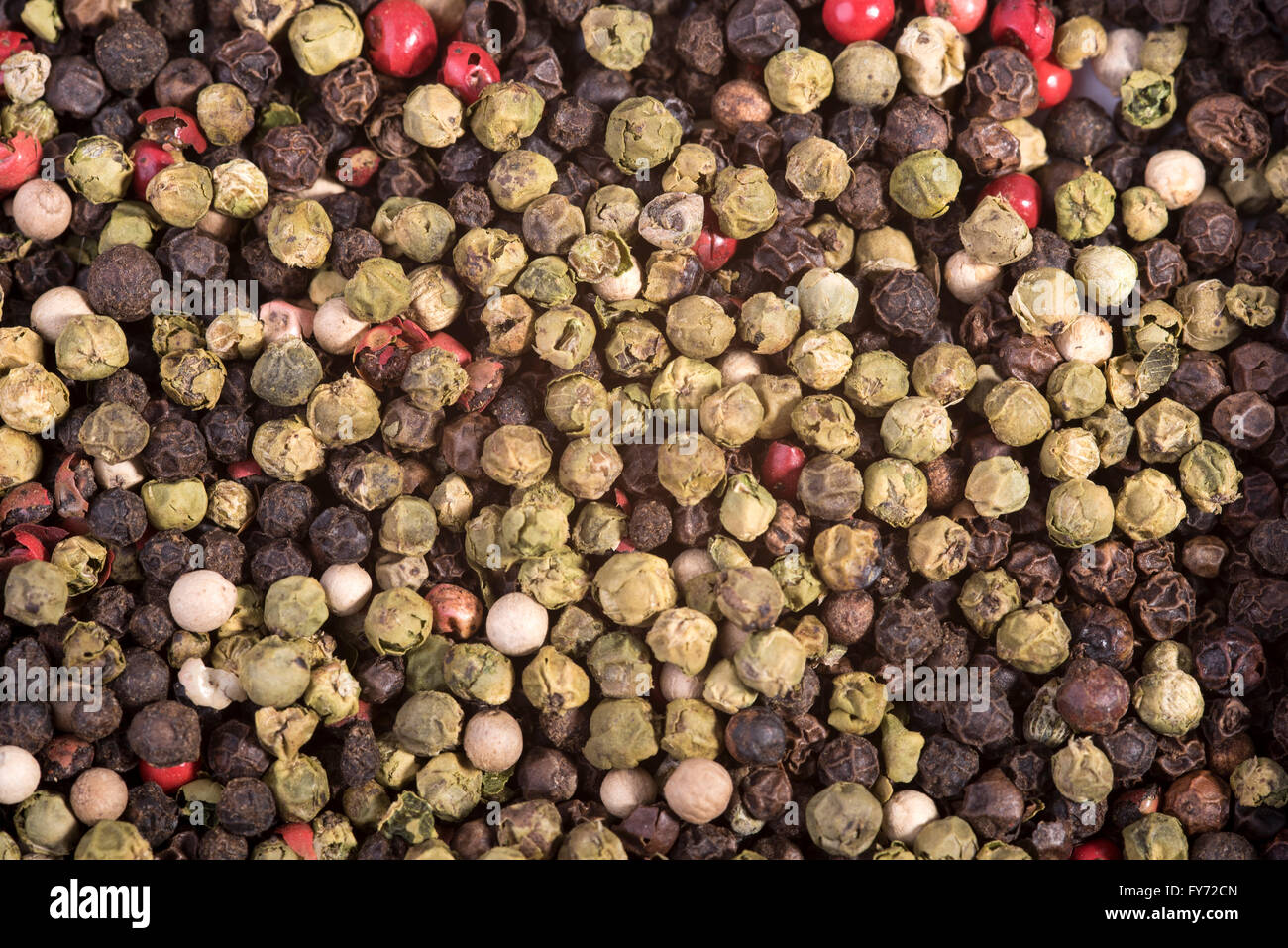 a picture of colorful peppercorns Stock Photo - Alamy