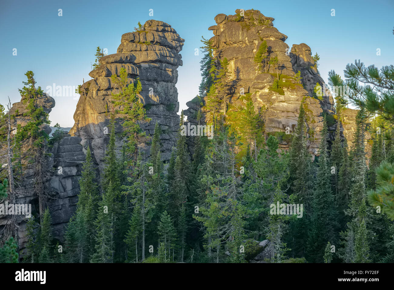 beautiful mountain landscape Stock Photo - Alamy
