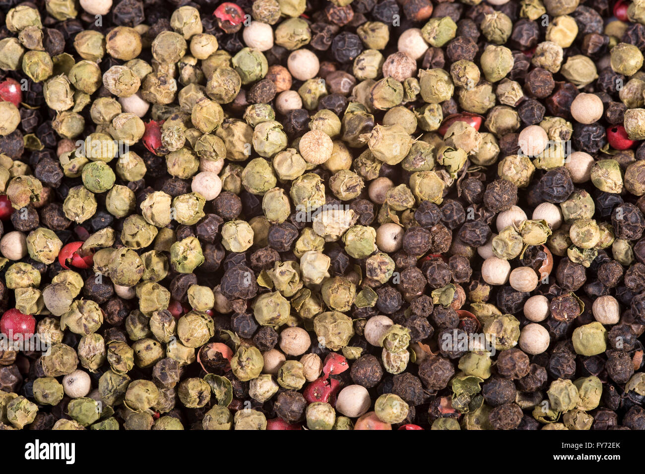 a picture of colorful peppercorns Stock Photo - Alamy