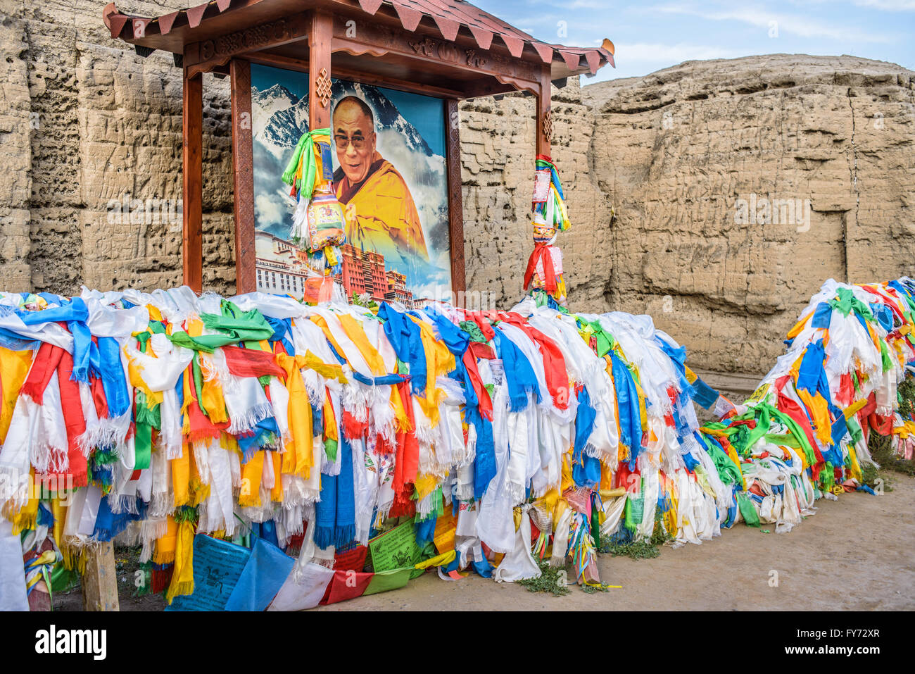 Colorful tourist's flags Stock Photo - Alamy