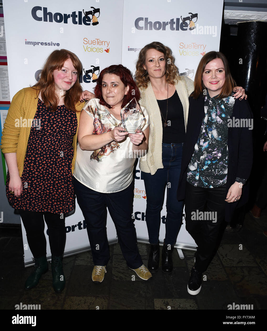 Chortle Comedy Awards 2016 - Arrivals Featuring: Standard Issue Where ...