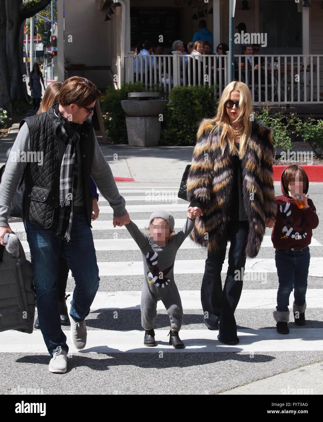 Rachel Zoe and husband Rodger Berman out in West Hollywood with their ...