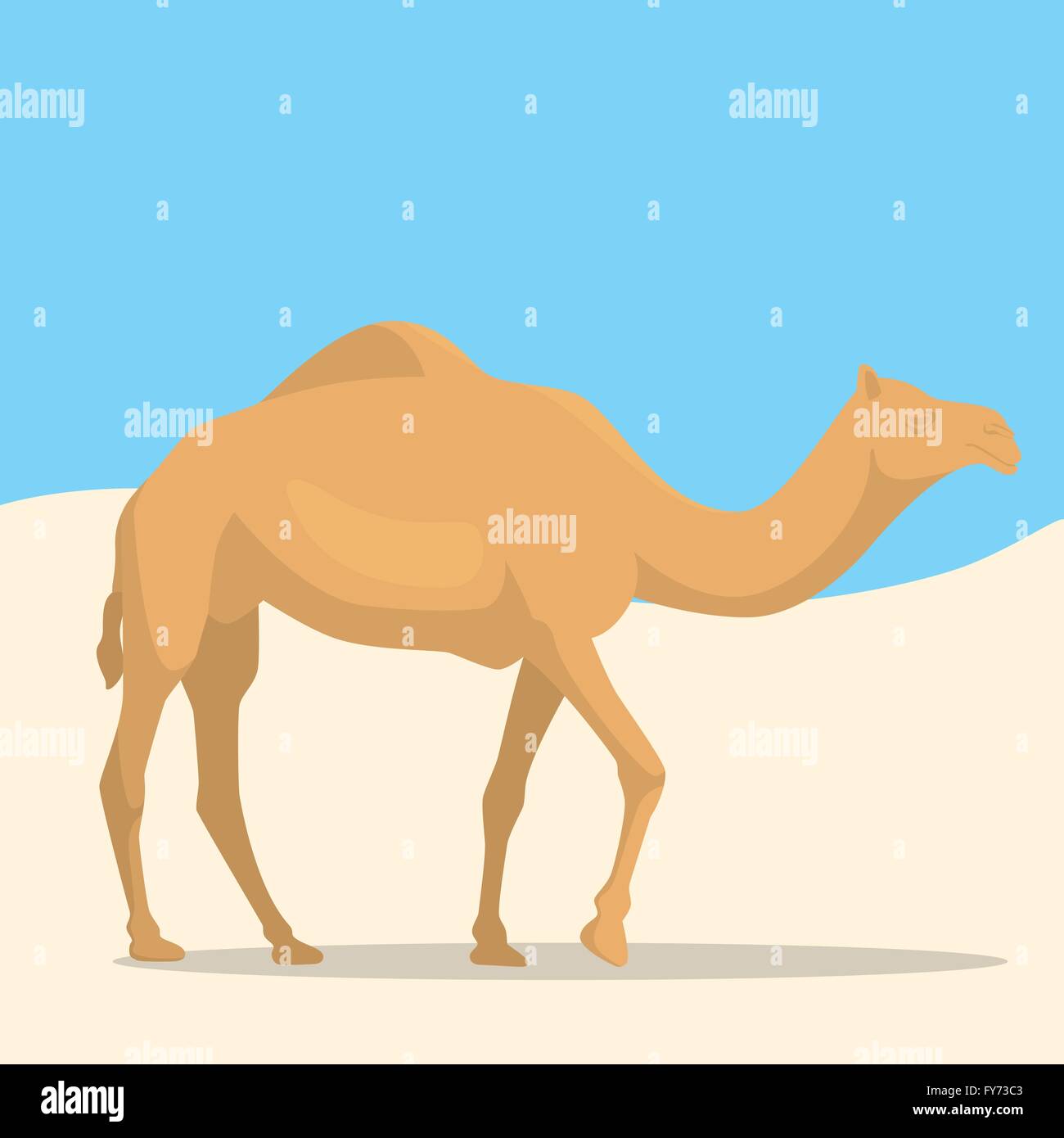 Clouds desert sky Stock Vector Images - Alamy