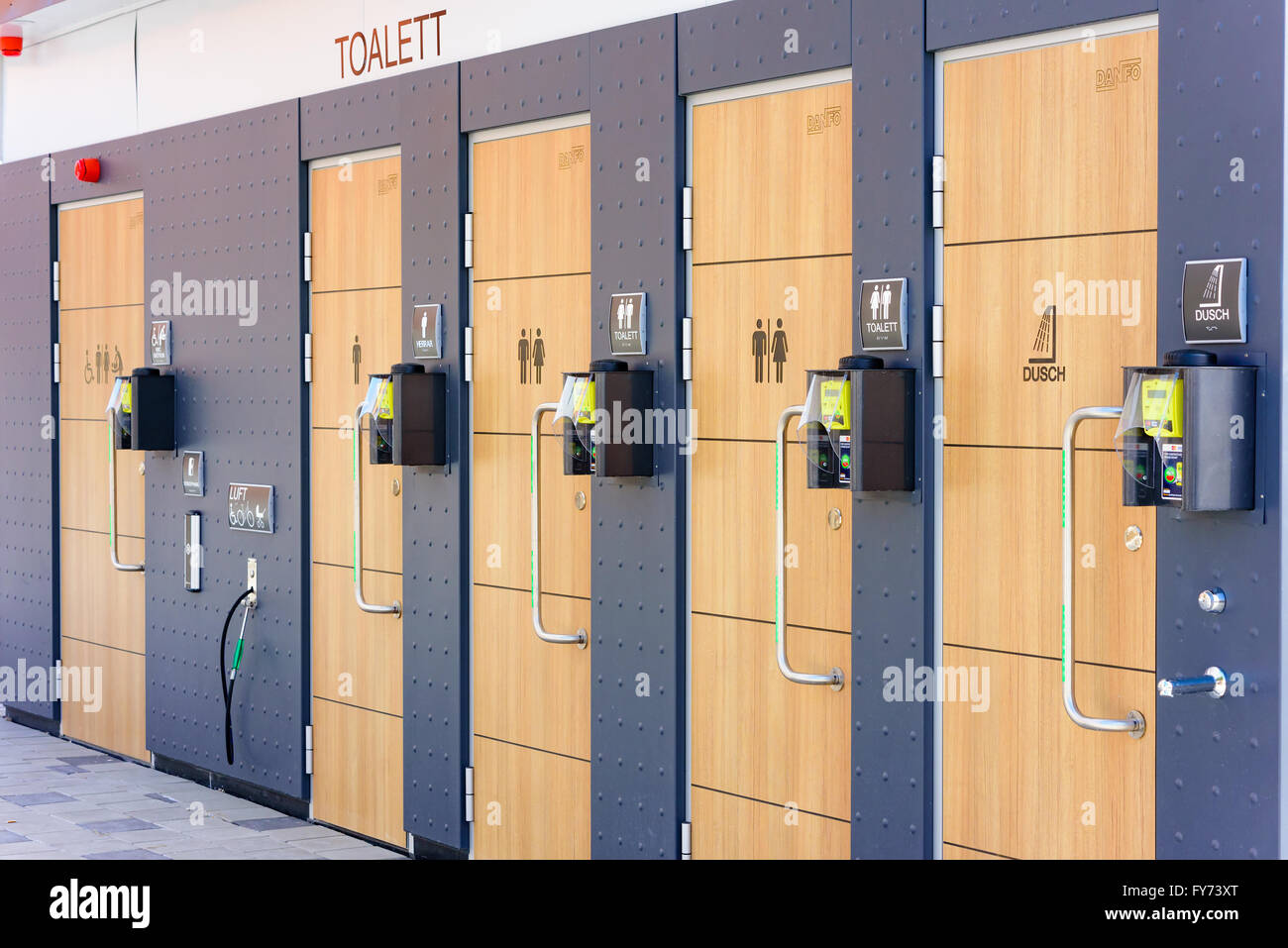 Communal shower hi-res stock photography and images - Alamy