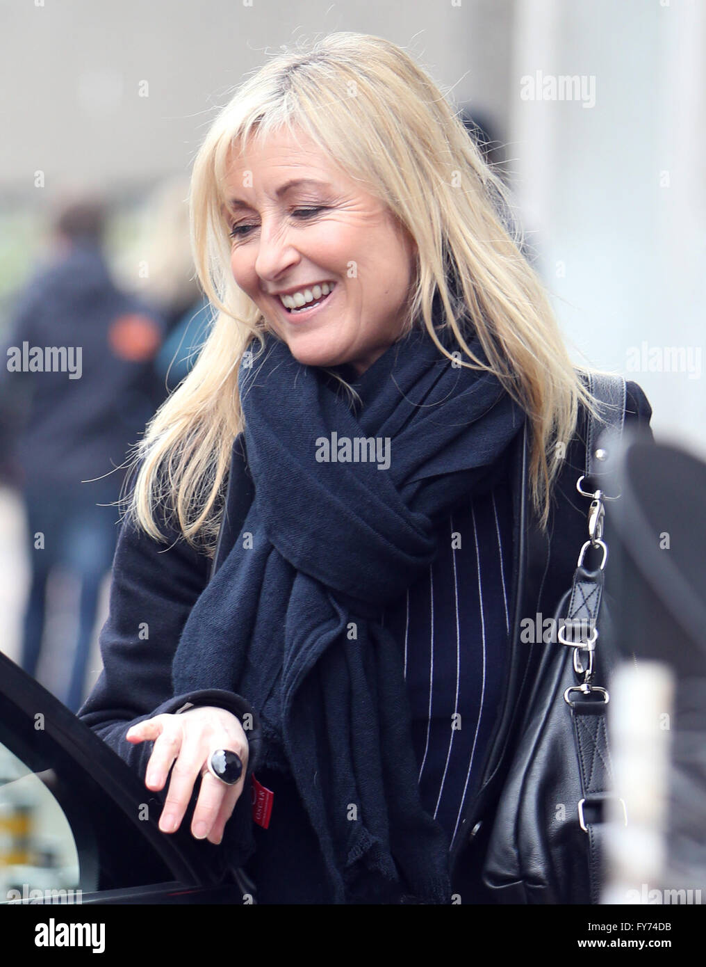 Fiona Philips outside ITV Studios Featuring: Fiona Philips Where ...