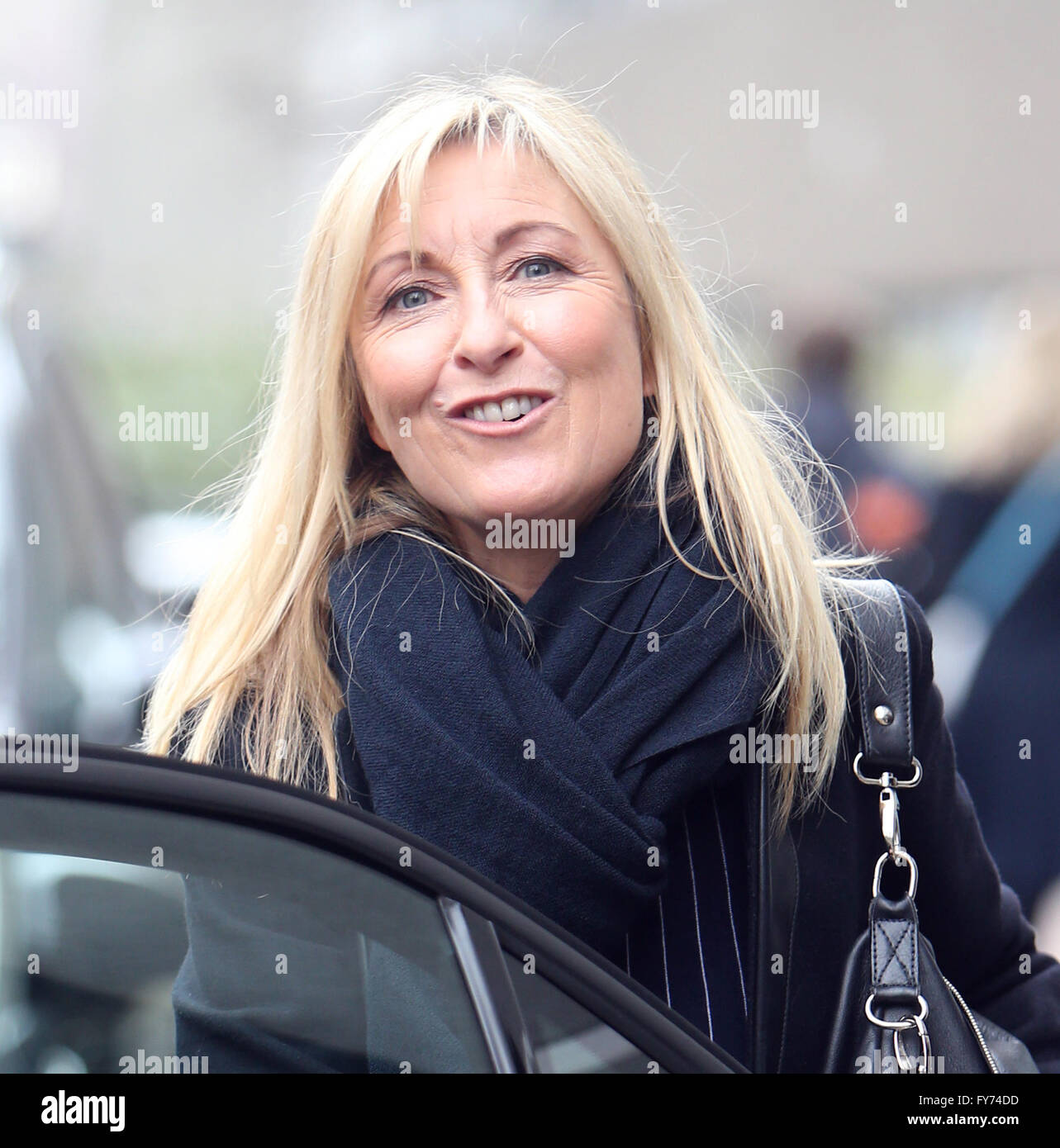 Fiona Philips outside ITV Studios Featuring: Fiona Philips Where ...