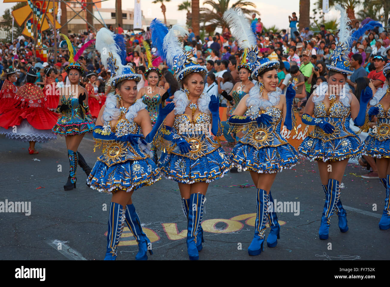 Morenada Dance Group Stock Photo - Alamy