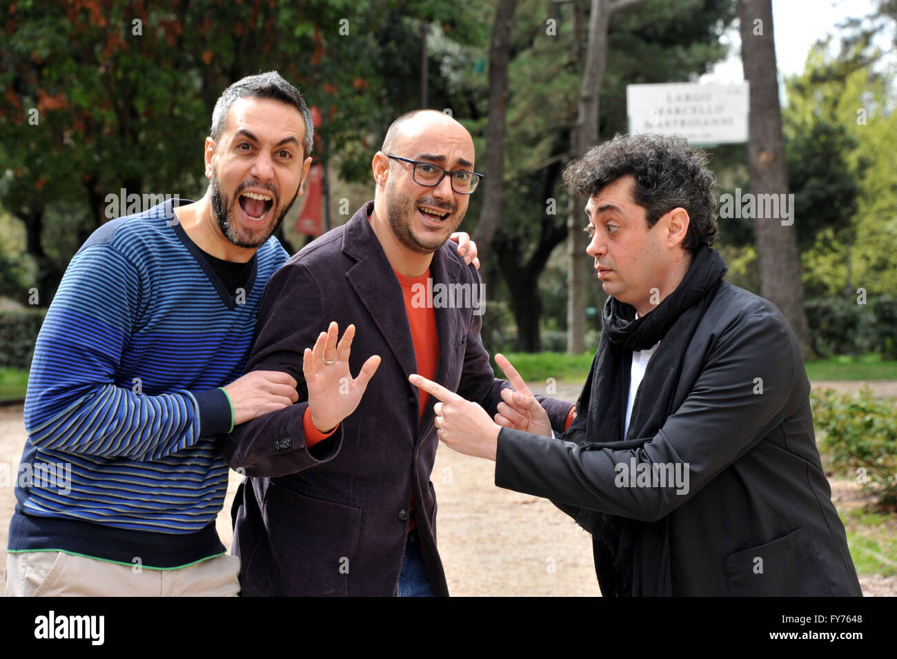 Rome Photocall "of Babbudoiu White". Featuring: Pino, antibodies ...