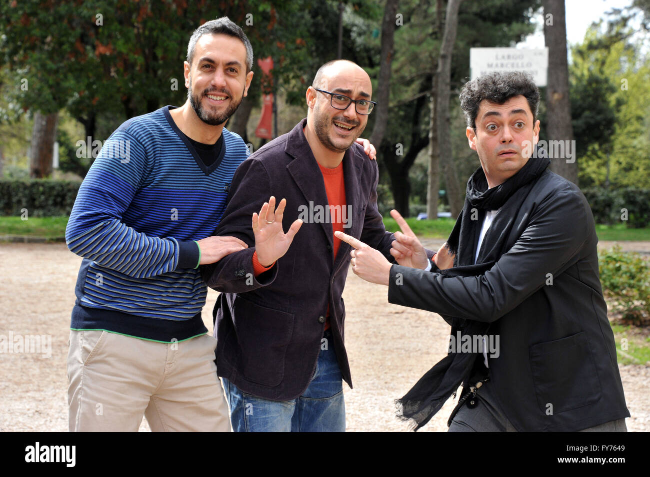 Rome Photocall "of Babbudoiu White". Featuring: Pino, antibodies ...