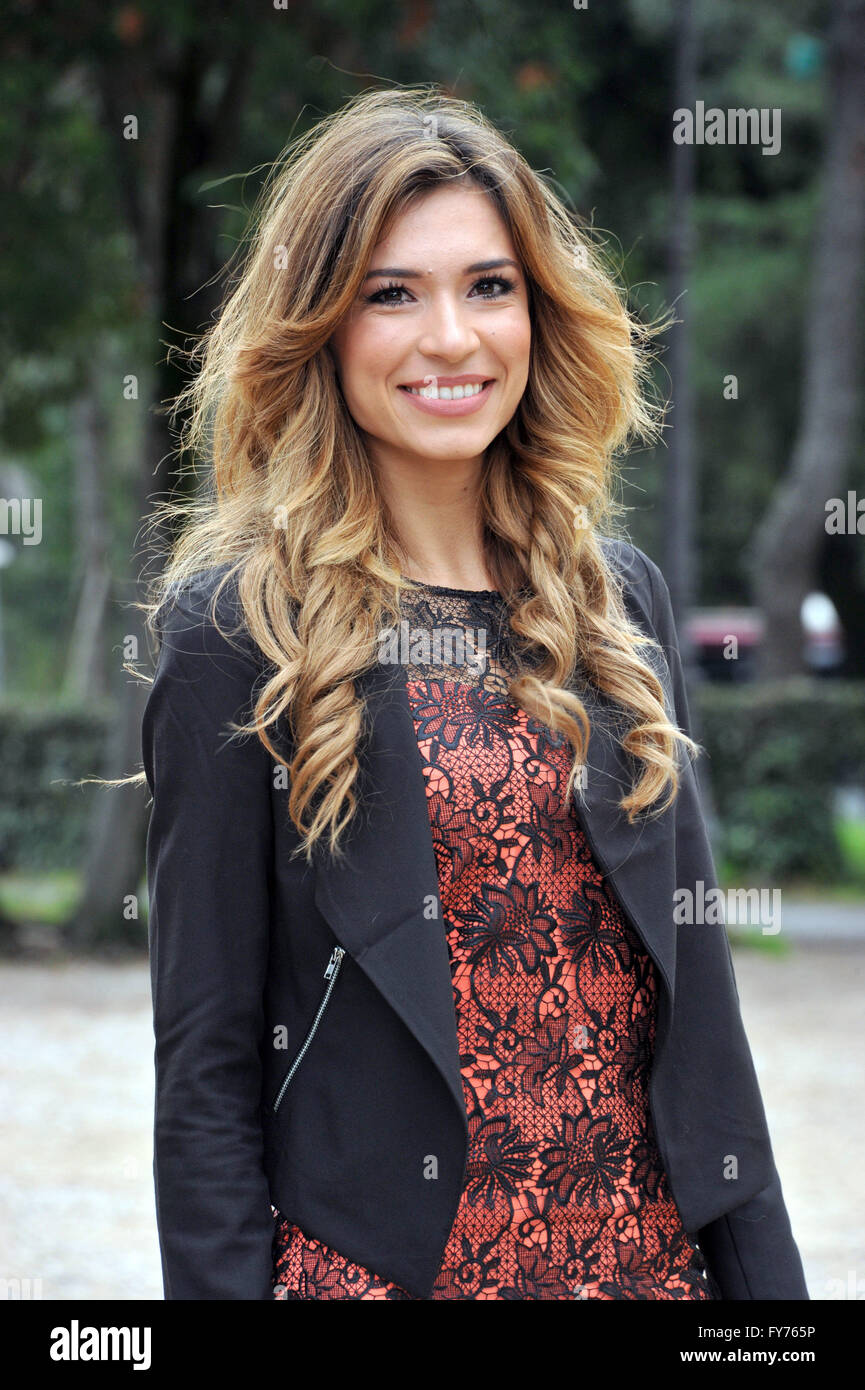 Rome Photocall "of Babbudoiu White". Featuring: Francesca Rossi Where ...