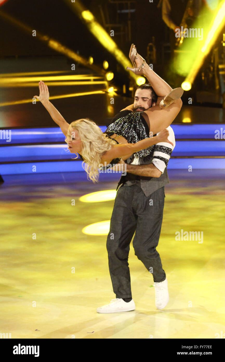 Rome, RAI Auditorium del Foro Italico, TV show "Dancing with the Stars ...