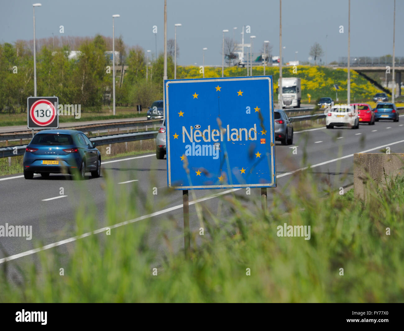 Netherlands sign traffic hi-res stock photography and images - Alamy