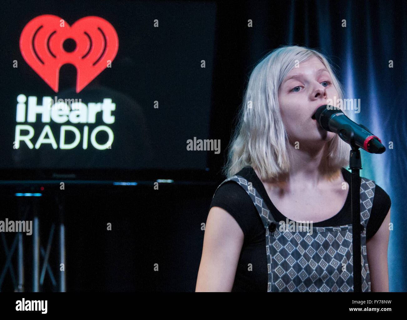 Norwegian singer aurora hi-res stock photography and images - Alamy