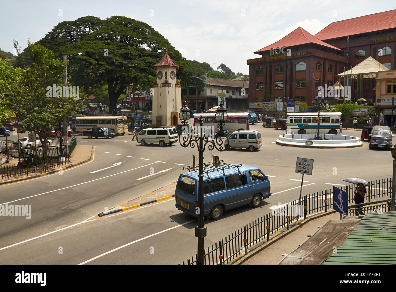 In busy town centre hi-res stock photography and images - Alamy