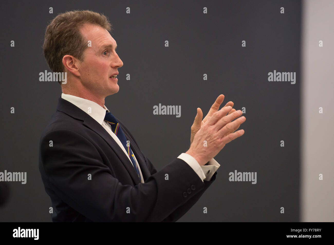 David TC Davies Conservative MP for Monmouth Stock Photo - Alamy
