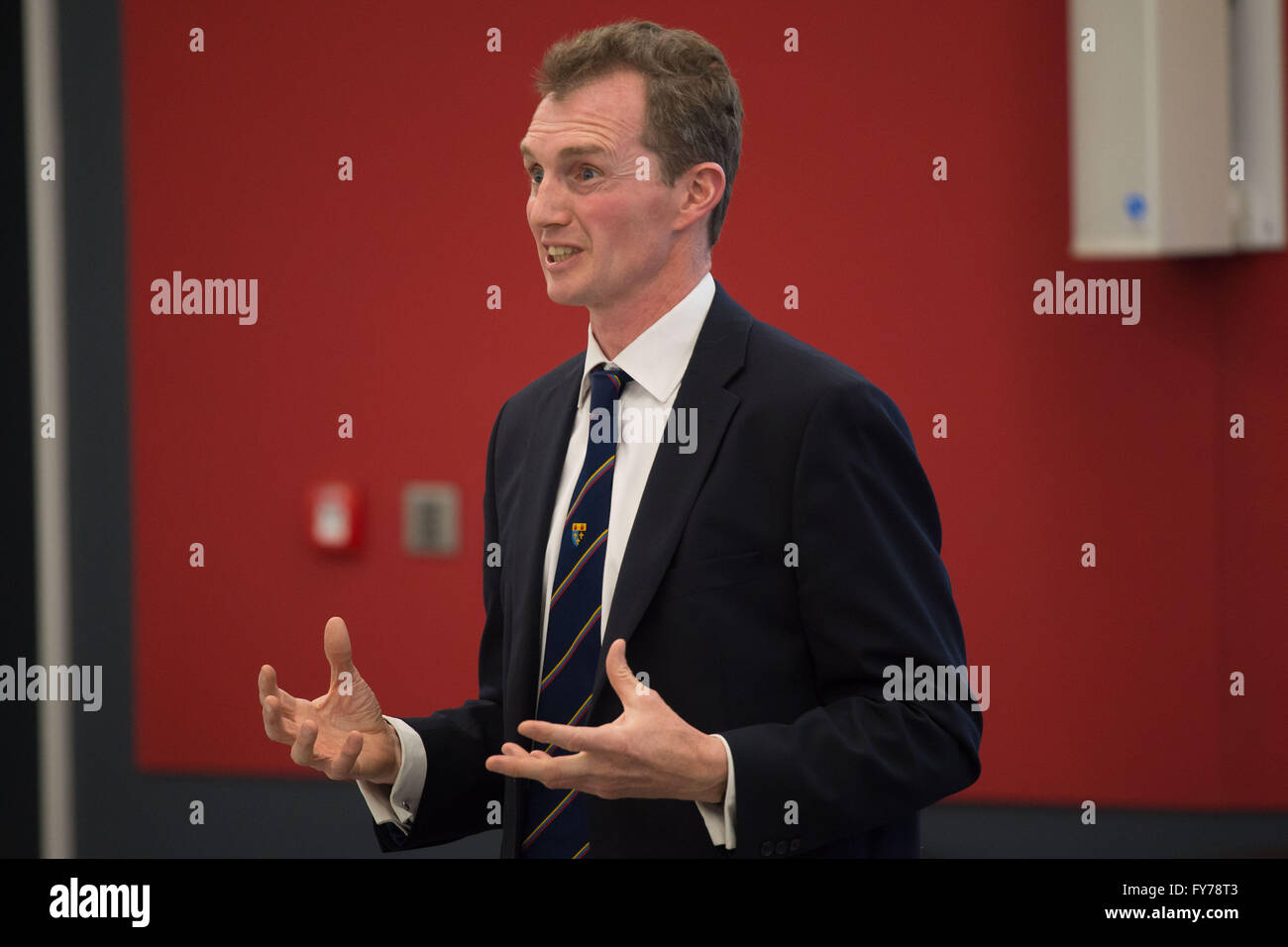 David TC Davies Conservative MP for Monmouth Stock Photo - Alamy