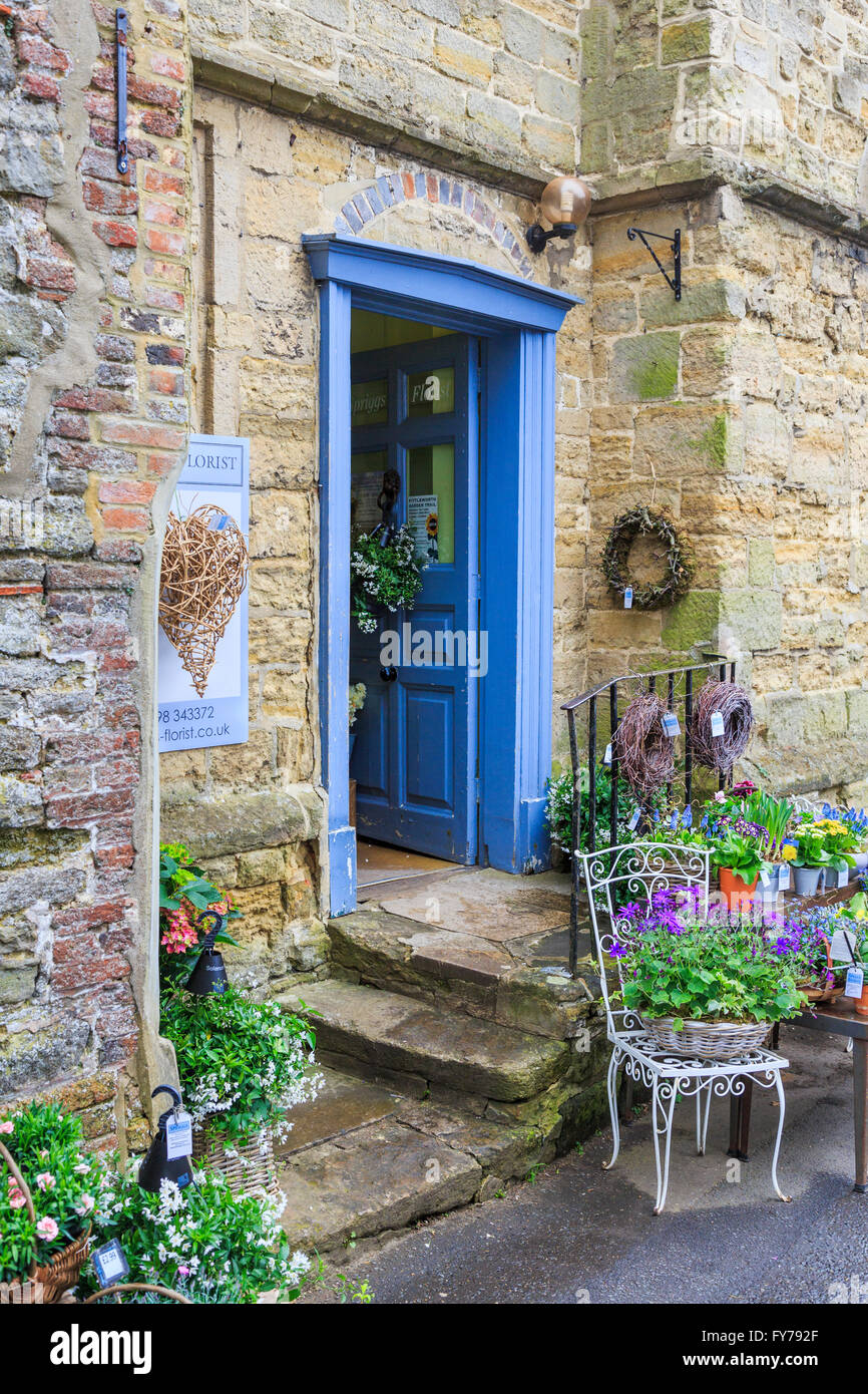 Pretty florist shop in a traditional stone building in Petworth, West ...