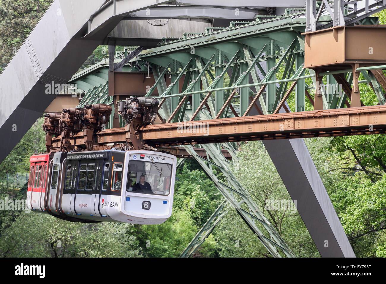 The Wuppertal Suspension Railway (Wuppertaler Schwebebahn) is a ...
