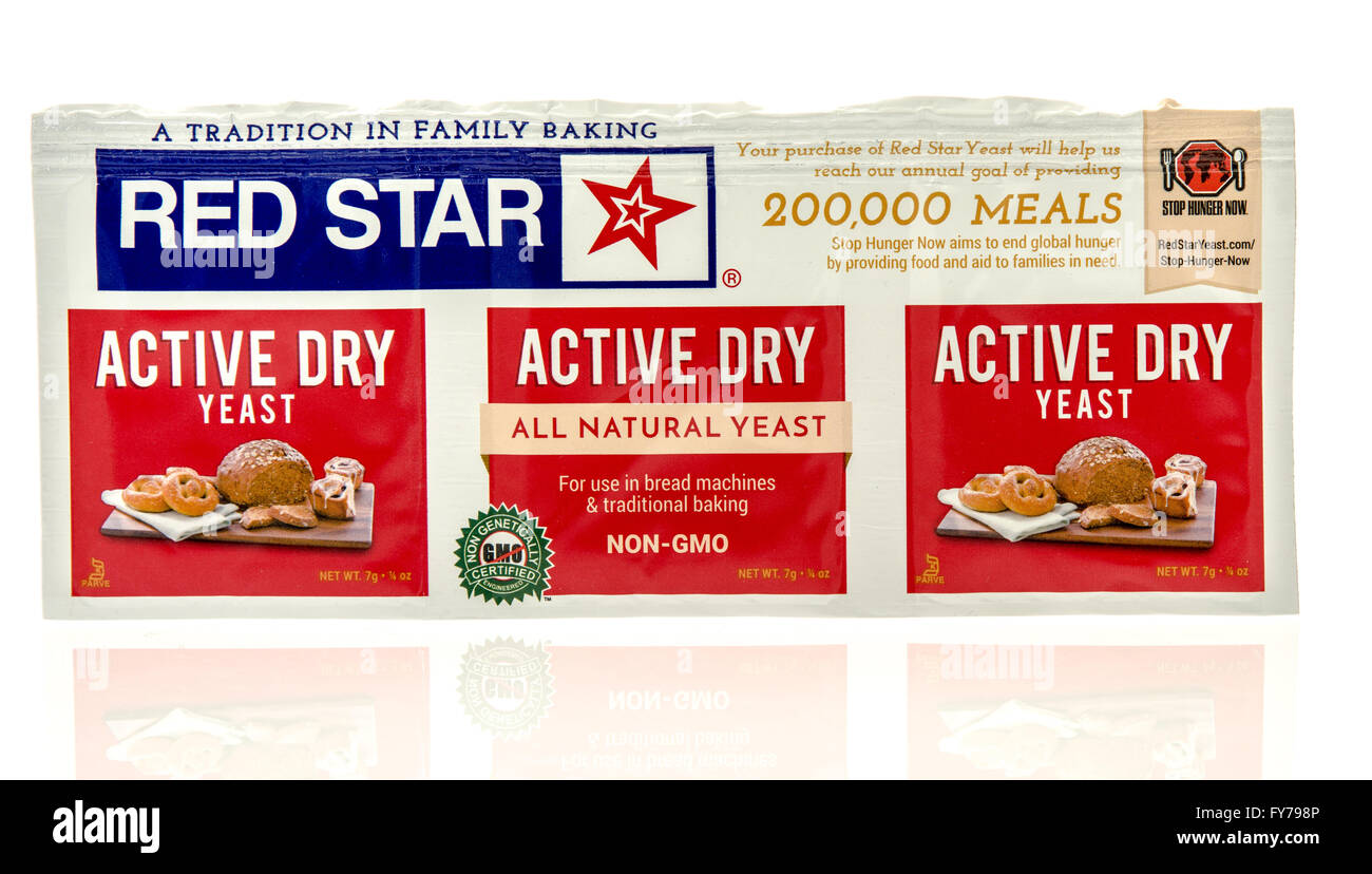 Red Star Yeast Chart