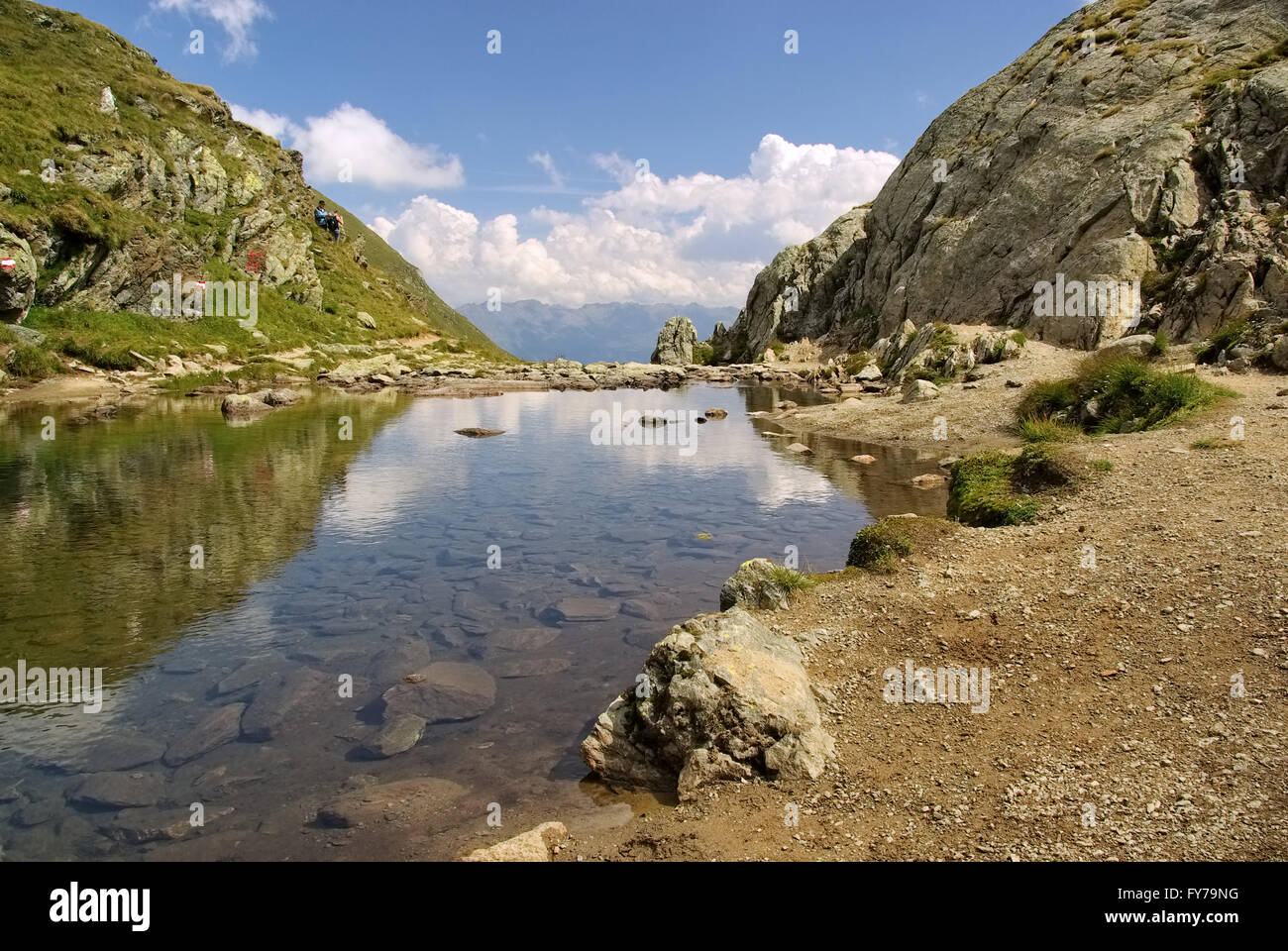 Furglersee - lake Furgler 06 Stock Photo - Alamy