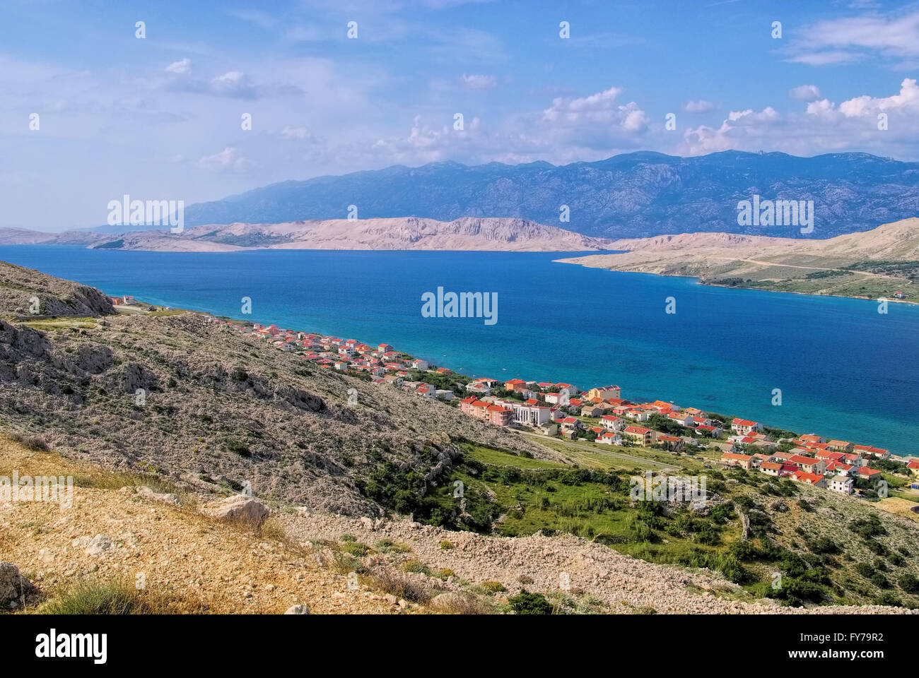 Pag Stadt - Pag City 08 Stock Photo - Alamy