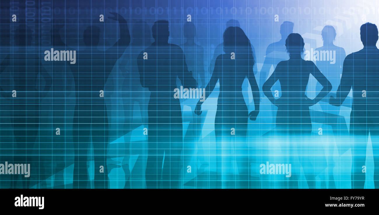 Personnel Management as a Presentation Background Art Stock Photo - Alamy