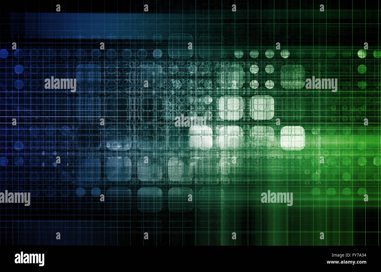 Technical Drawing or Blueprint on Black Background Stock Photo - Alamy