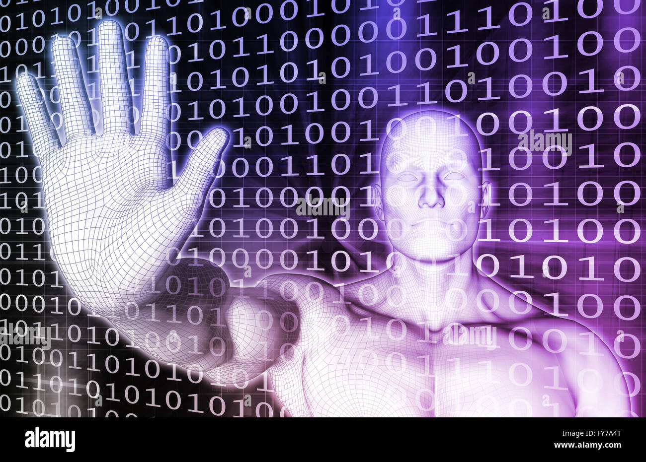 Computer Technology System as a Abstract Concept Stock Photo - Alamy