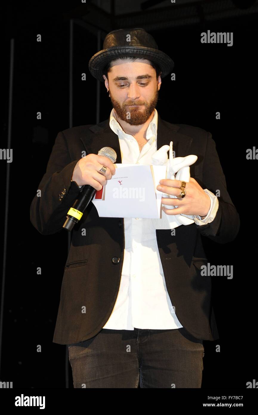 Magna Grecia Awards 2016 Featuring: Gio Sada Award Magna Grecia Award ...