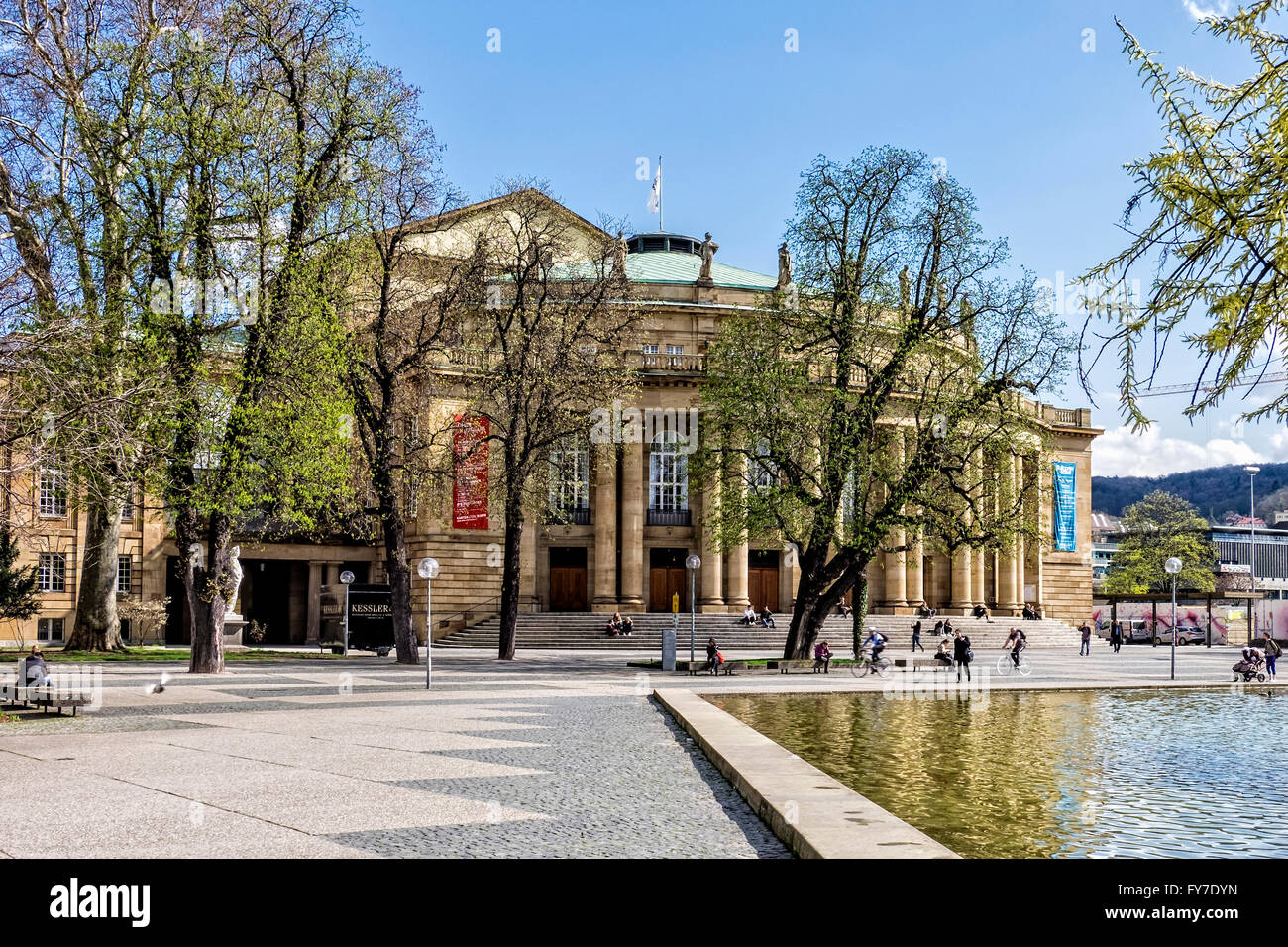 Stuttgart state theatre hi-res stock photography and images - Alamy
