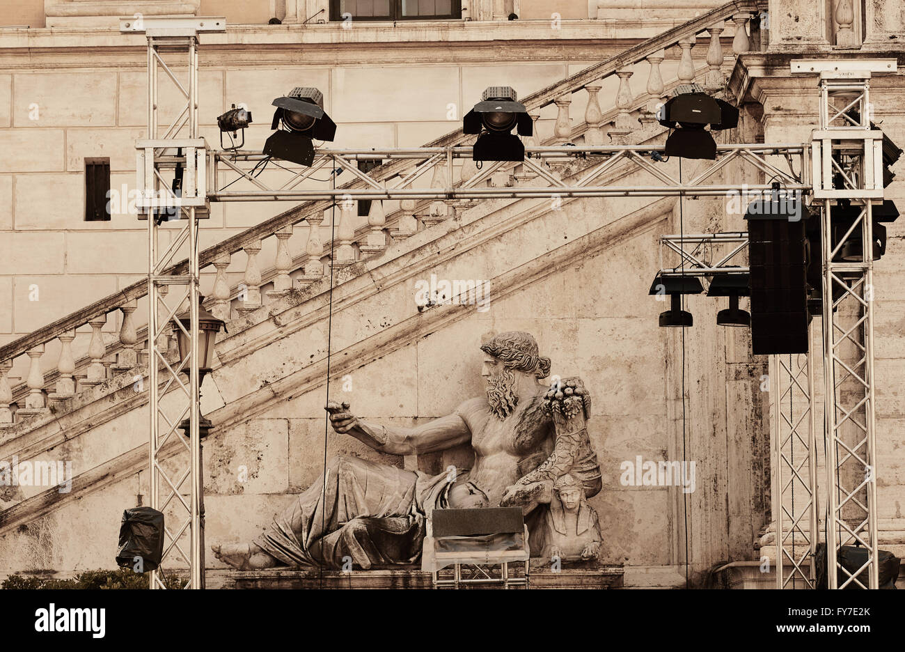 Statue of river god hi-res stock photography and images - Alamy