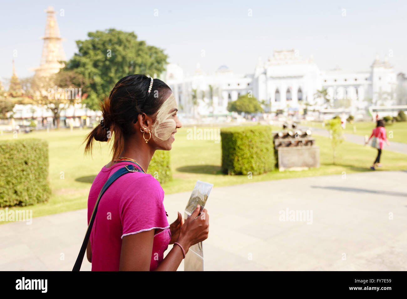 Myanmar postcard hi-res stock photography and images - Alamy