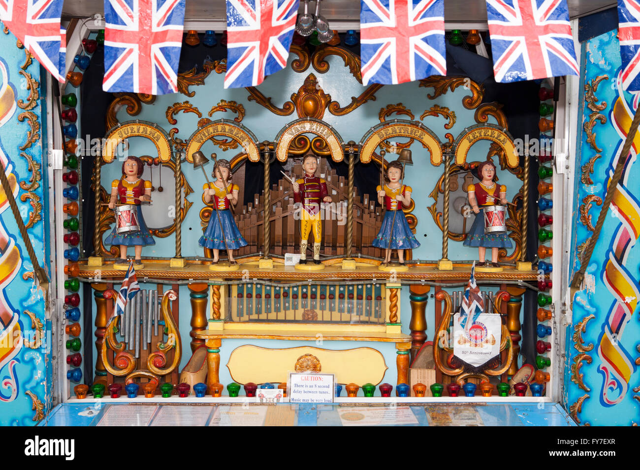 Vintage fairground organ hi-res stock photography and images - Alamy