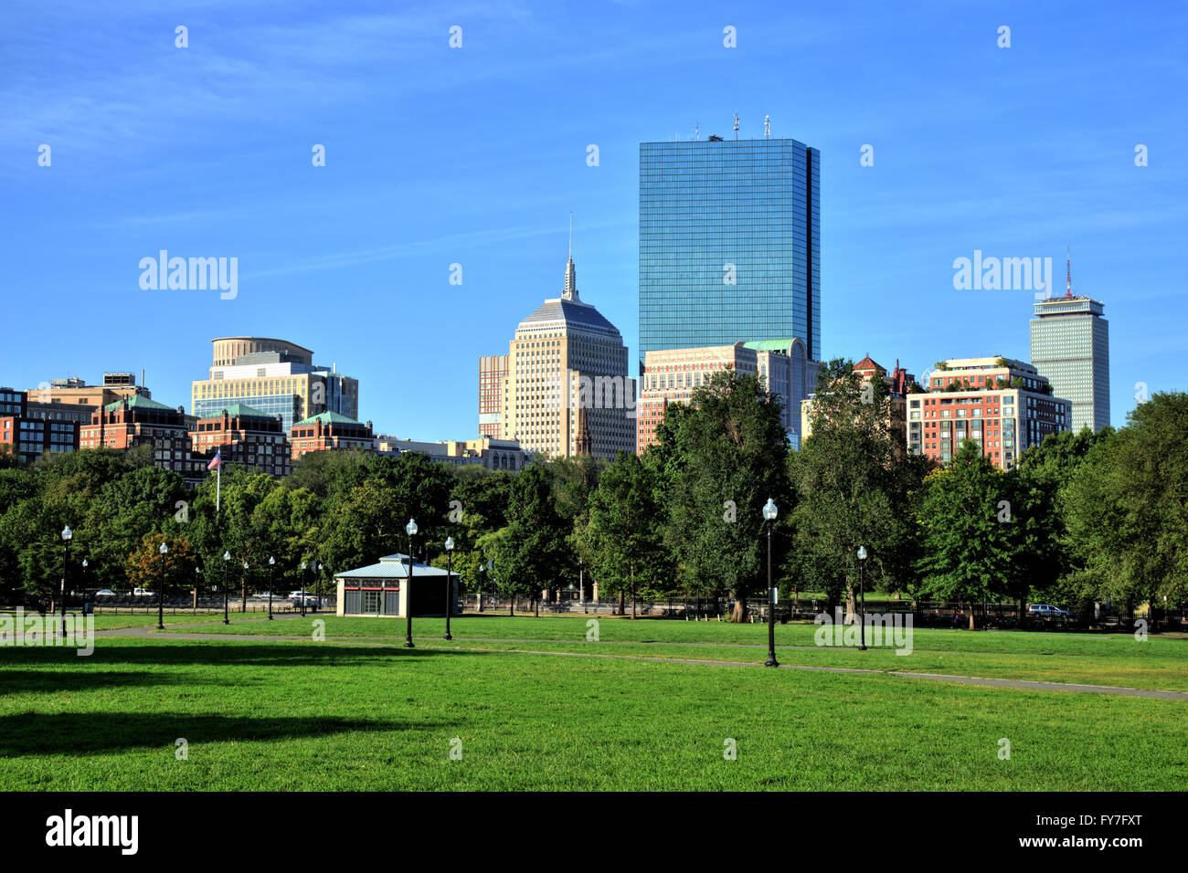 Boston common park hi-res stock photography and images - Alamy