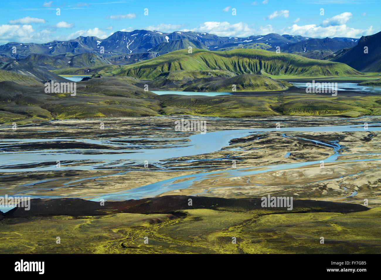 Keywords: iceland, nature, river, water, valley, amazing, attraction ...