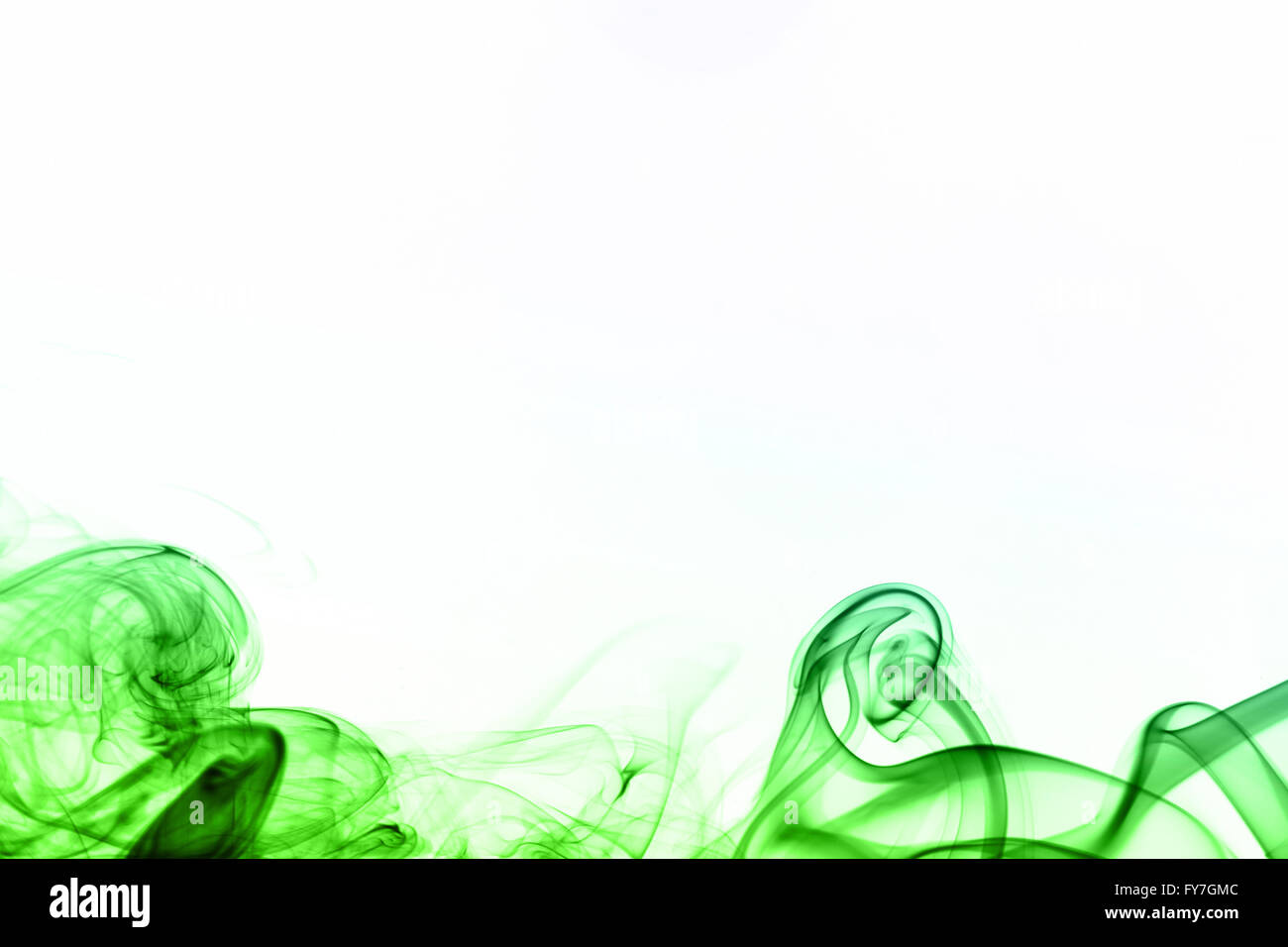Colored smoke isolated on white background Stock Photo - Alamy