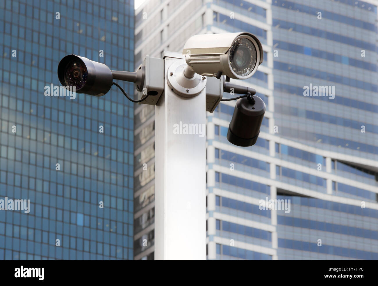 monitoring cameras on the streets Stock Photo - Alamy