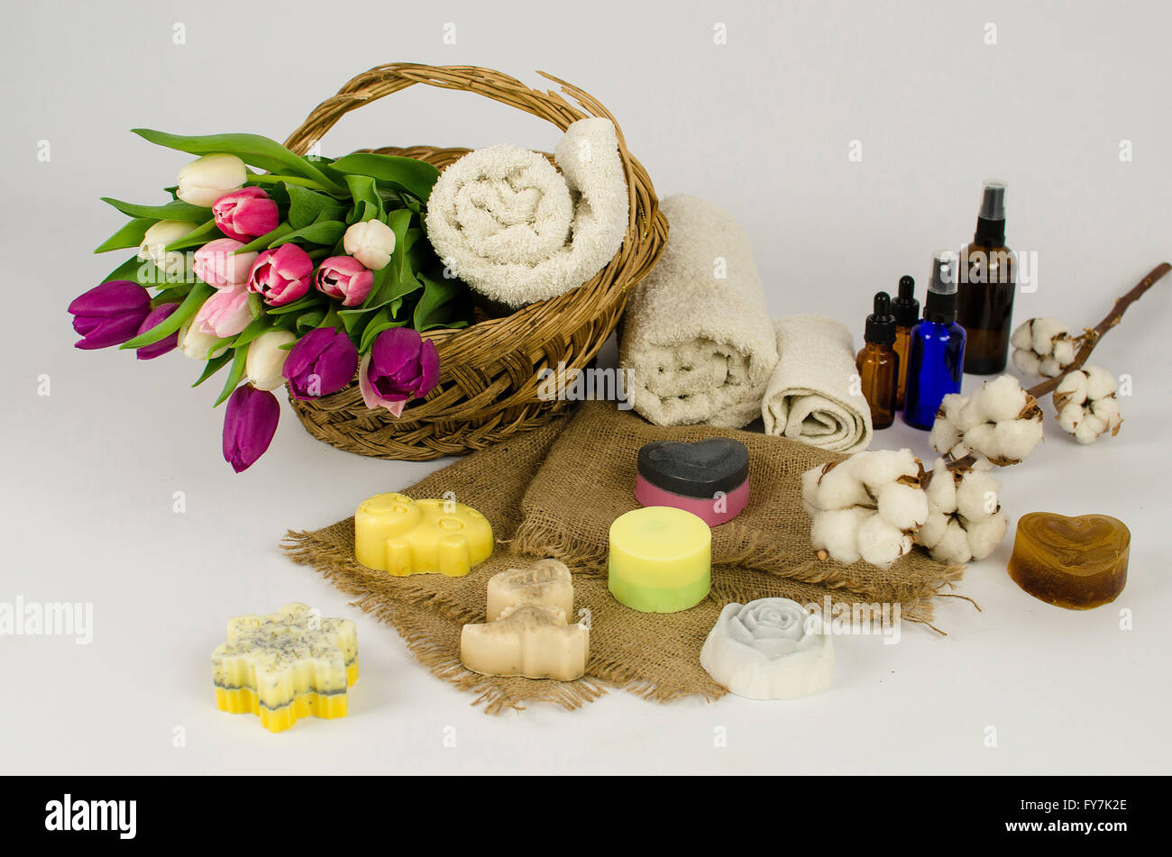 luxury handmade soap bars in variety of senses Stock Photo - Alamy