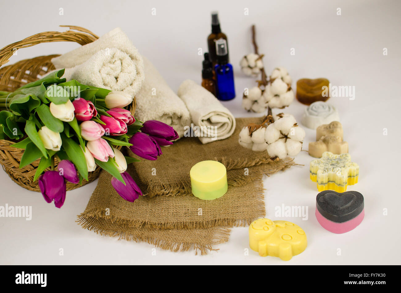 luxury handmade soap bars in variety of senses Stock Photo - Alamy