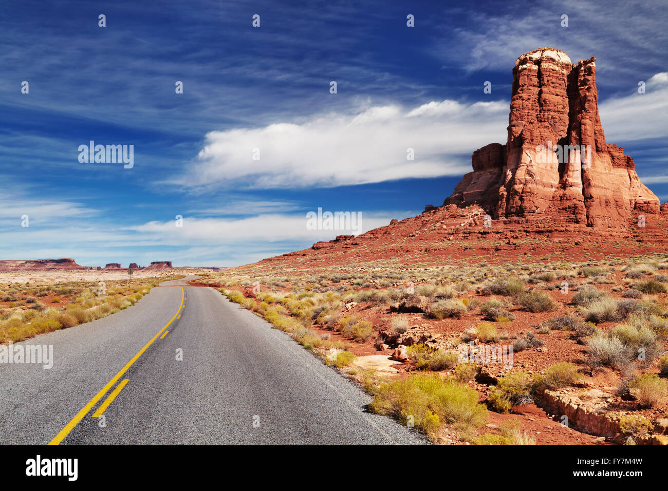 American southwest landscape, Hite, Utah Stock Photo - Alamy