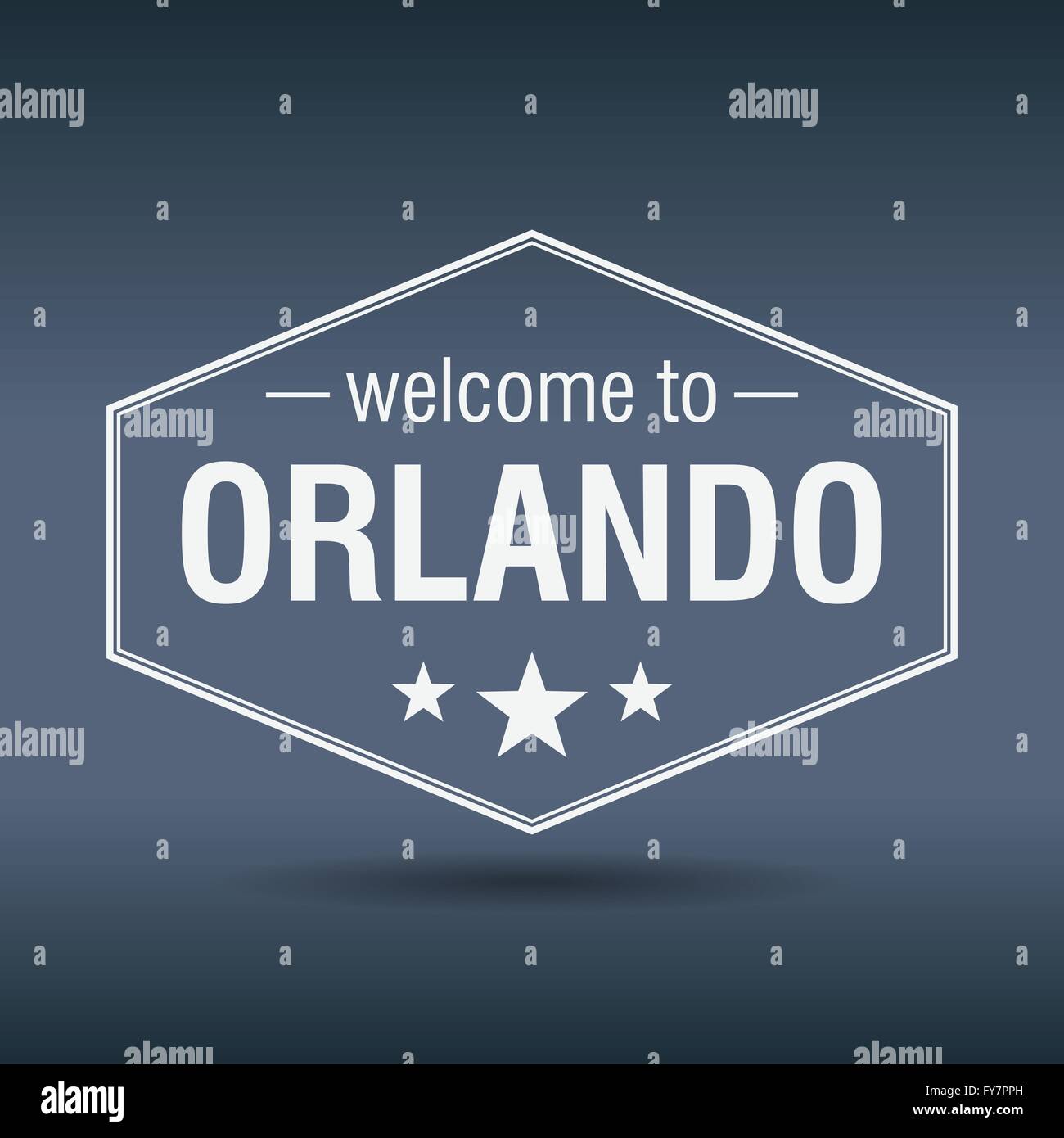 Welcome to orlando sign Stock Vector Images - Alamy