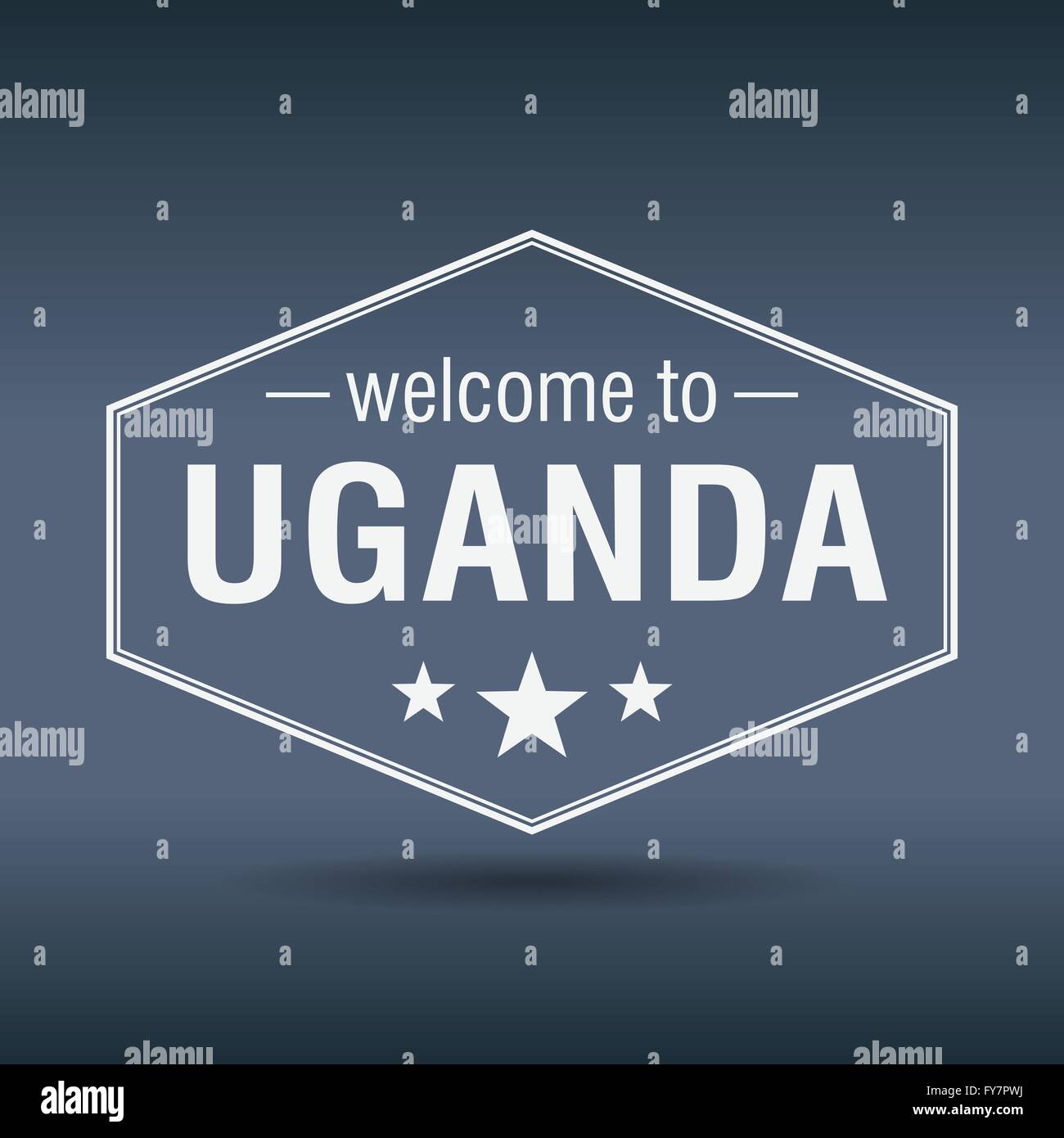 Welcome to uganda Stock Vector Images - Alamy