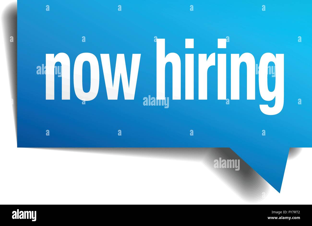 Now hiring blue 3d hi-res stock photography and images - Alamy