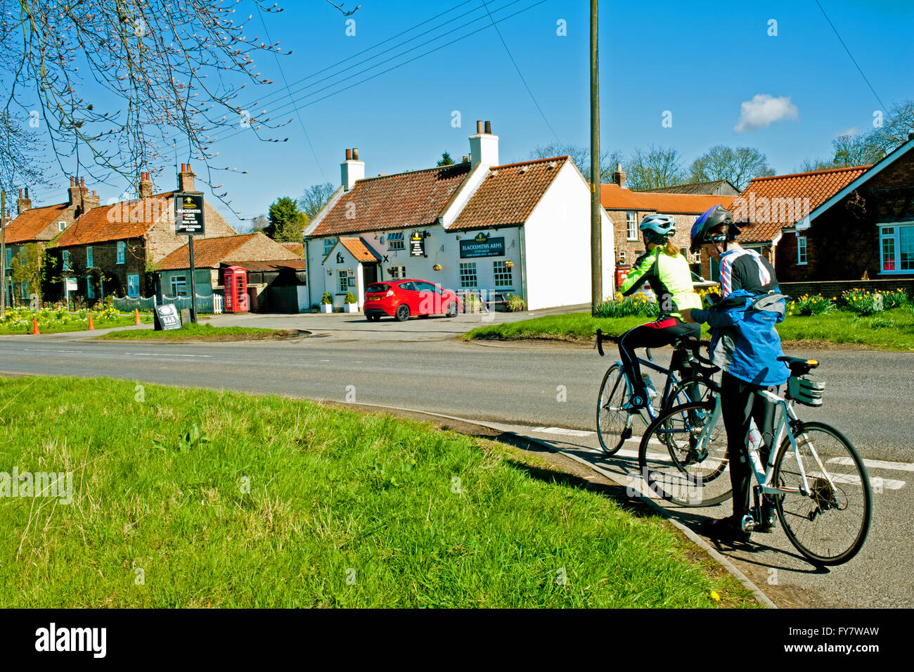 Flaxton village hi-res stock photography and images - Alamy