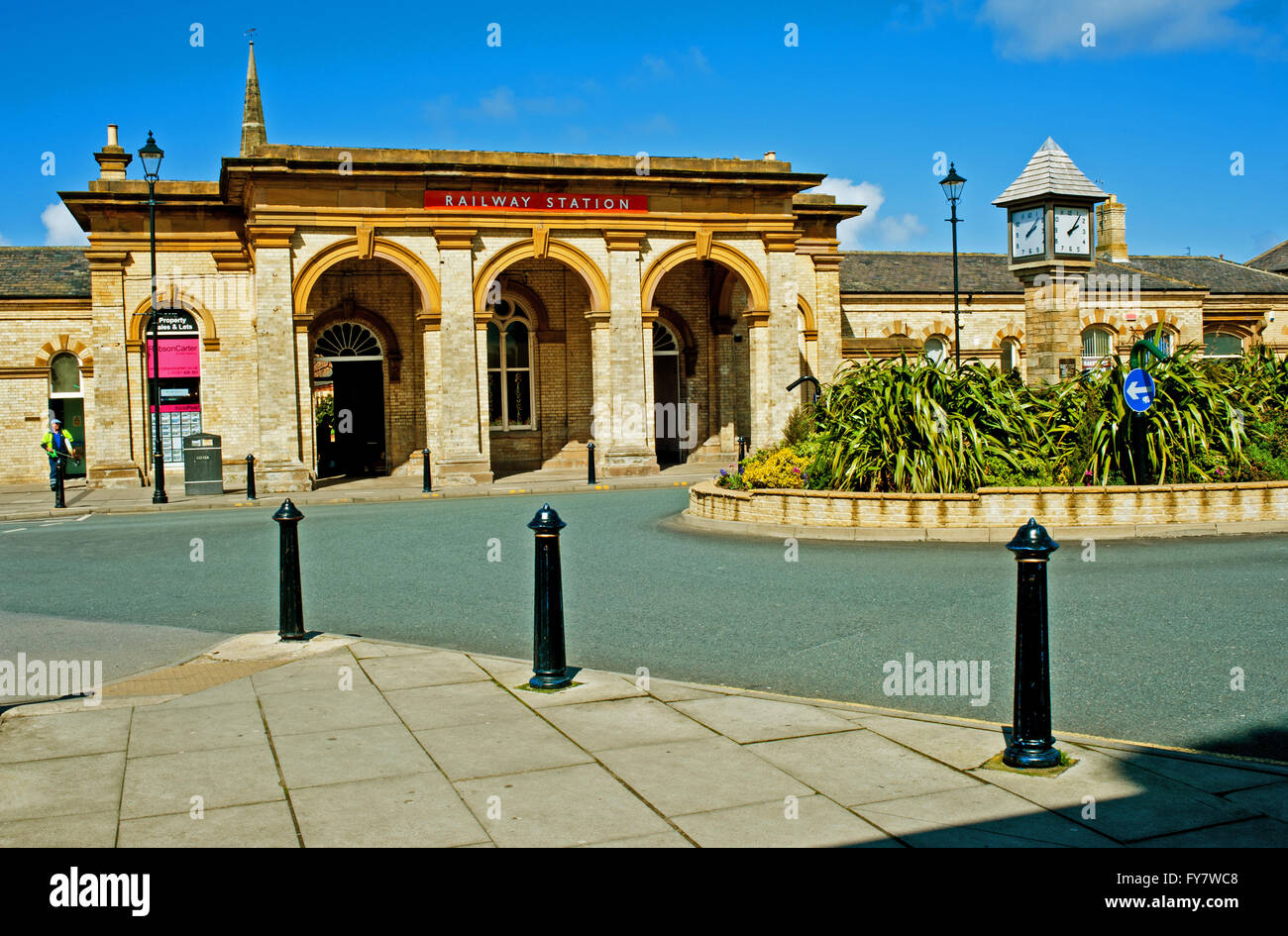 Railway Station at Saltburn, Yorkshire Stock Photo - Alamy