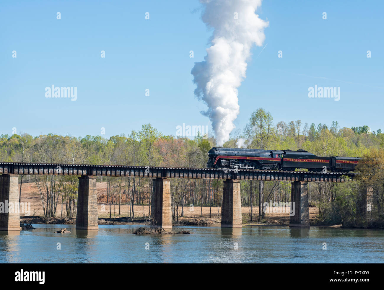 Norfolk And Western Railroad High Resolution Stock Photography and ...